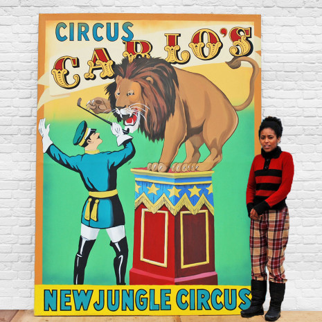 CIR064 – Circus Poster, Lion Tamer | Visual Impact Hire