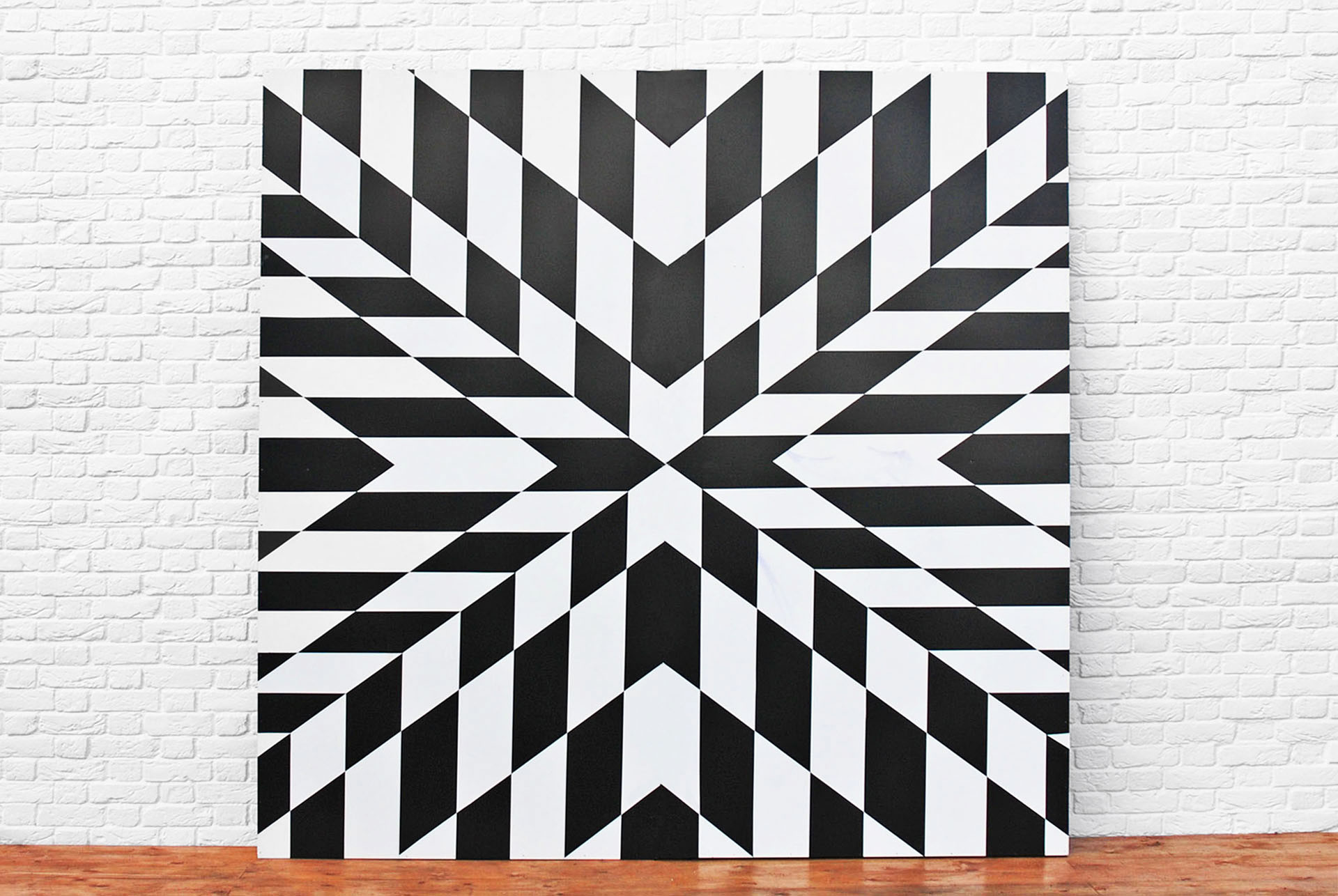 SIX080 – Op Art Poster 1 | Visual Impact Hire